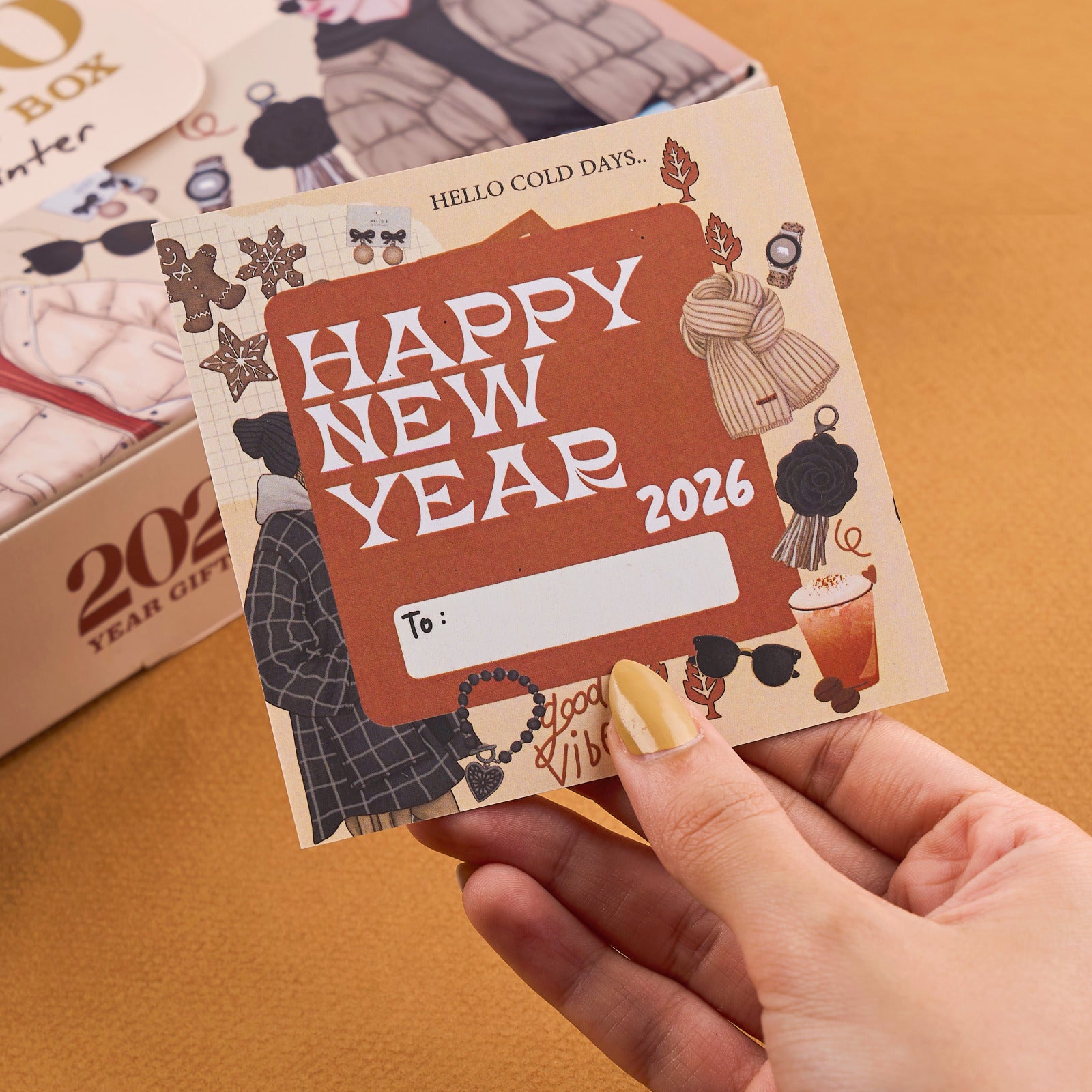 Classy Winter Gift Card – Mofkera