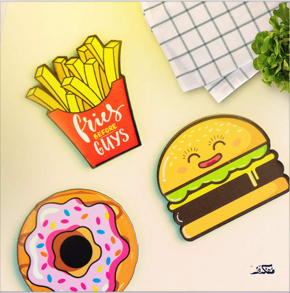 3 Fridge Badges – Mofkera